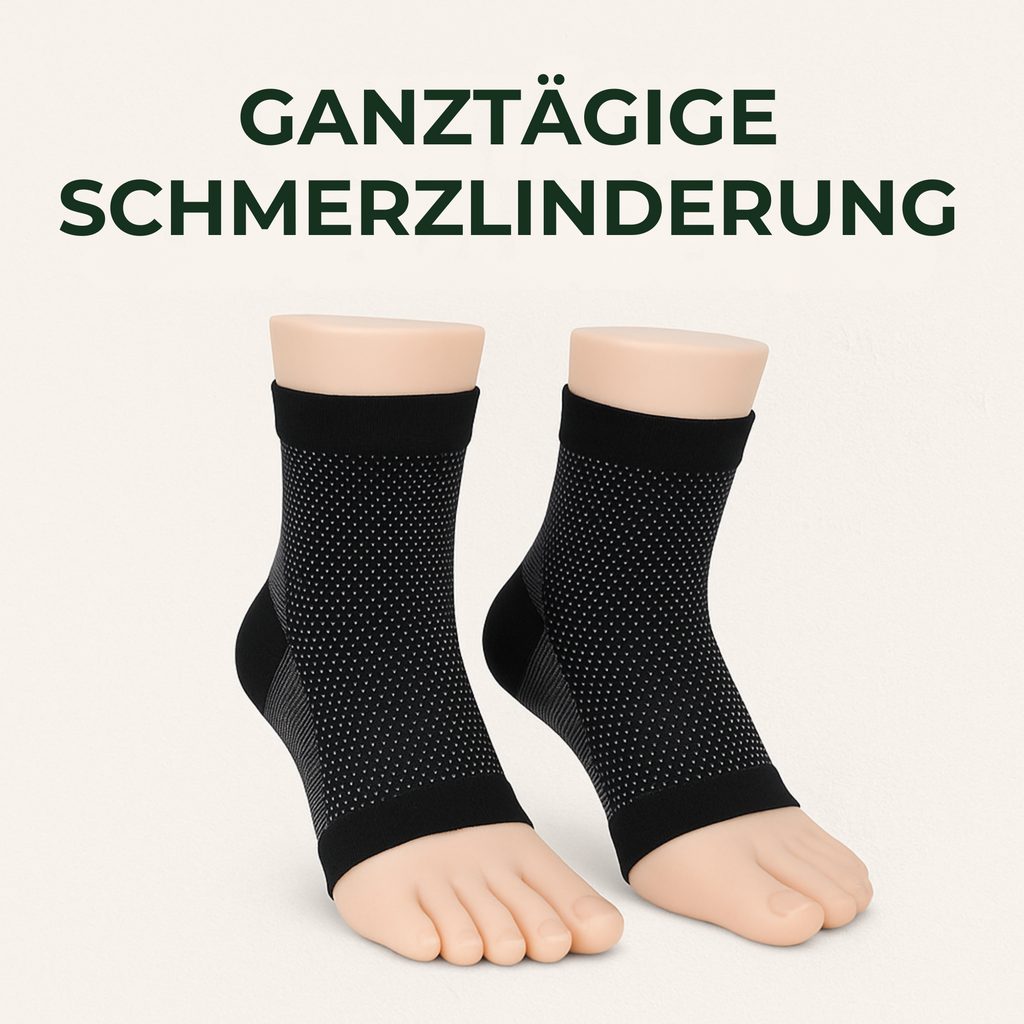 FersenWell – Schmerzlindernde Orthopädische Socken | Kompression & Atm
